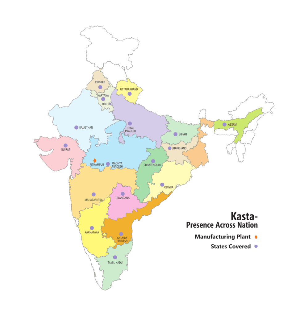 Kriti Industries: Our Presence